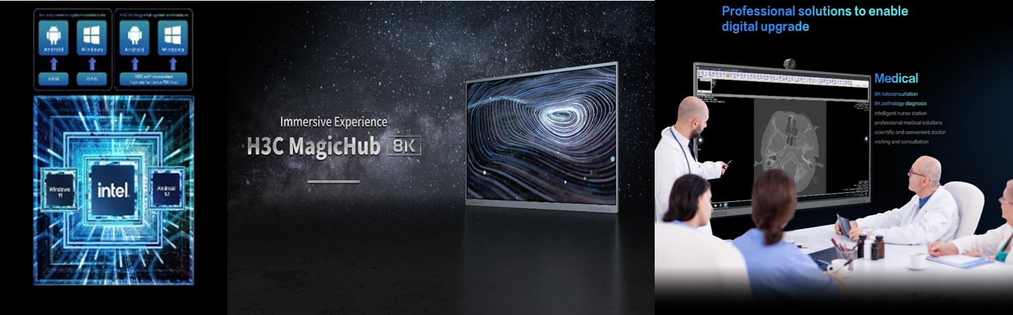 Giải pháp chuyên biệt trong y tế H3C 8K MagicHub