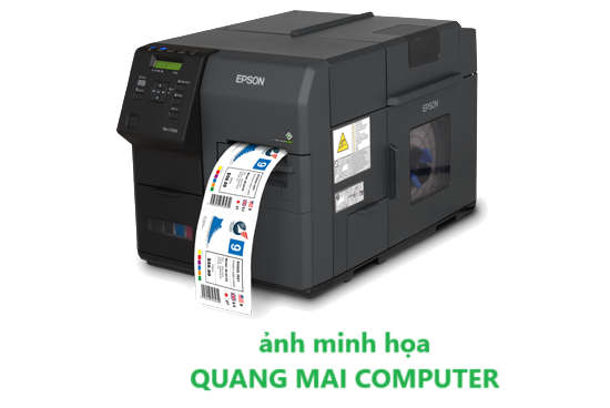 C31CD84101 Máy in tem nhãn decal Epson ColorWorks TM-C7510-101